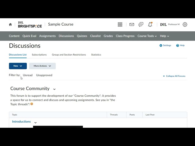 Setting Up Your Course In BrS From Scratch - Center For Teaching ...