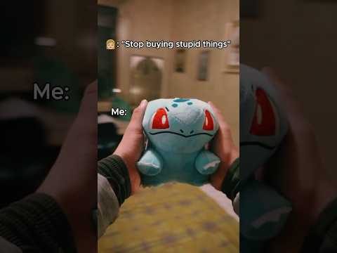 I GO CRAZY FOR THIS 🥰😍🌱 #pokemon #pokemongo #bulbasaur #plush