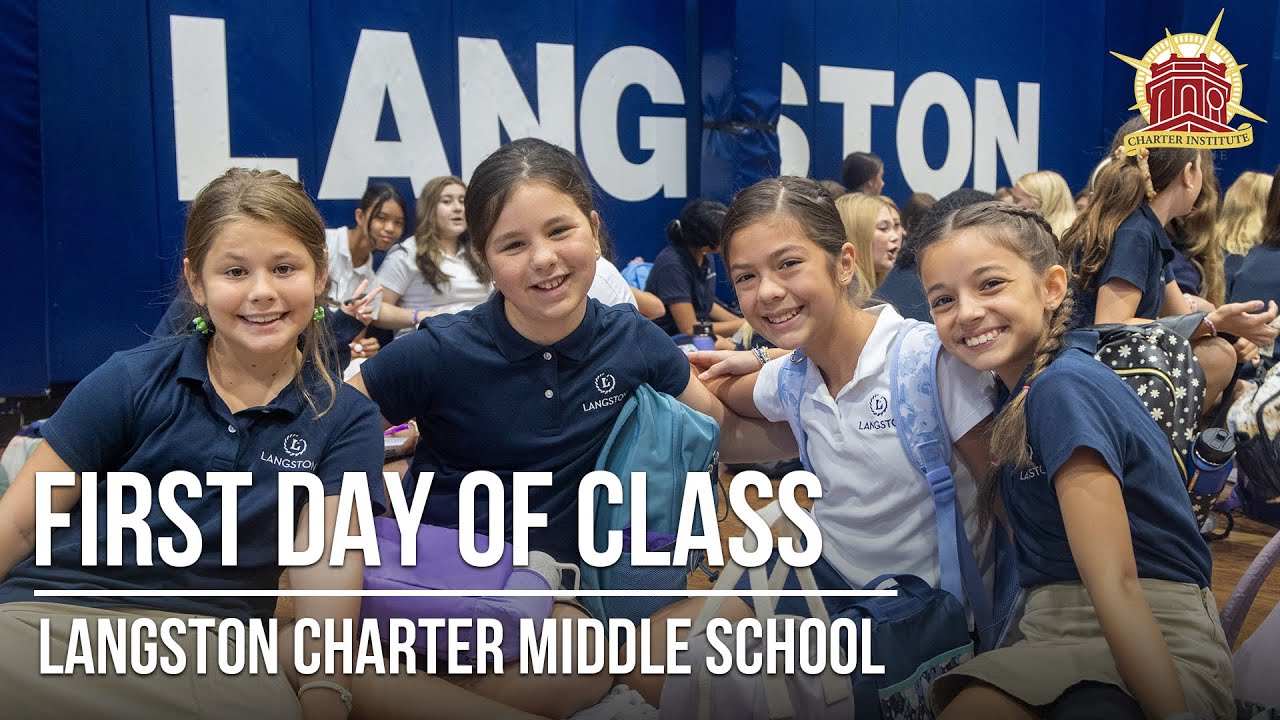 Langston Charter Middle School First Day of Class 2024