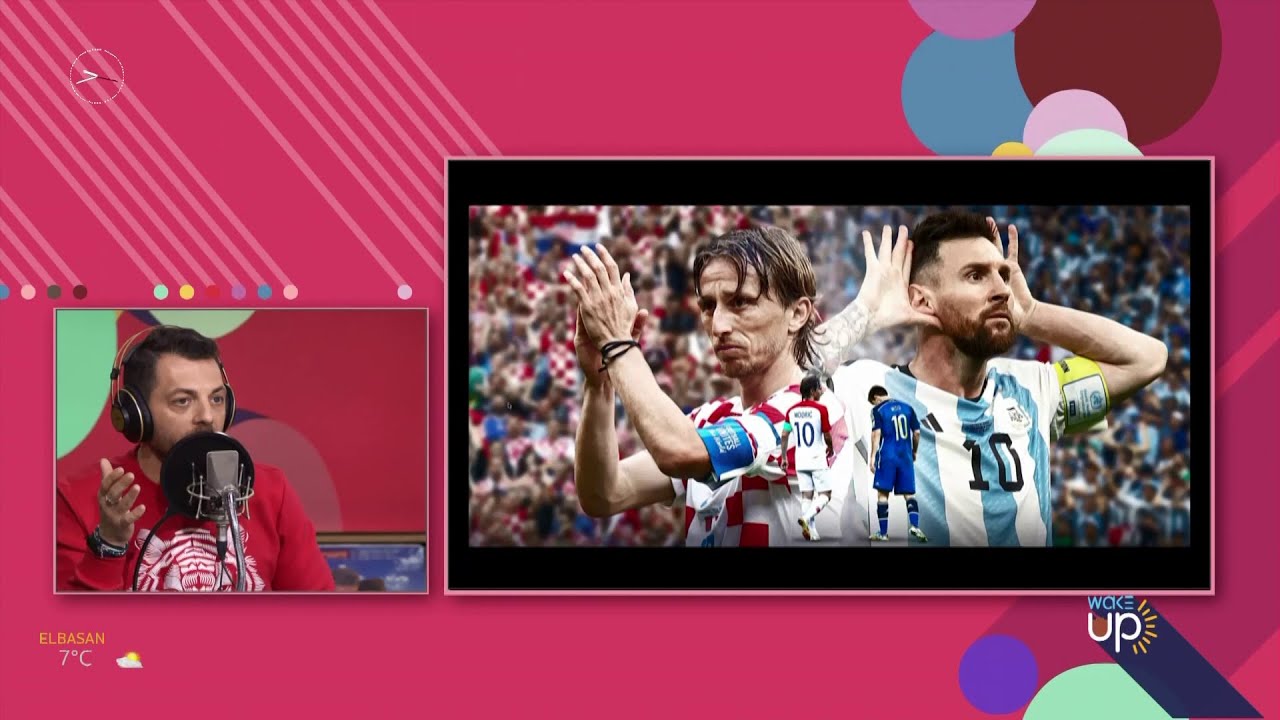 Messi vs. Modriç, sot beteja finale/ Wake Up - Top Channel