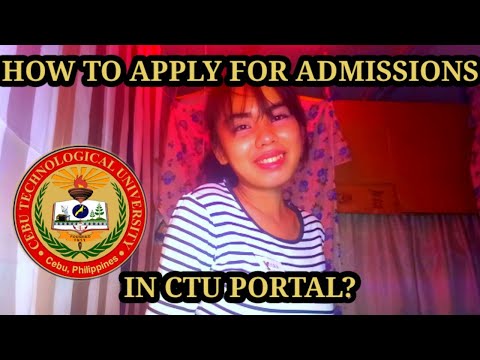 CTU Online Admission - How to Apply / Register? | Emie TK