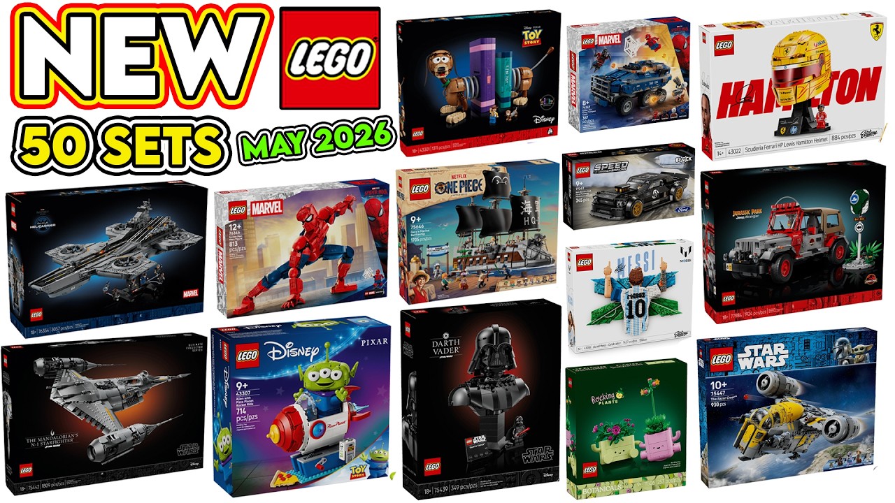 All NEW LEGO SETS May 2026! 50 Releases!