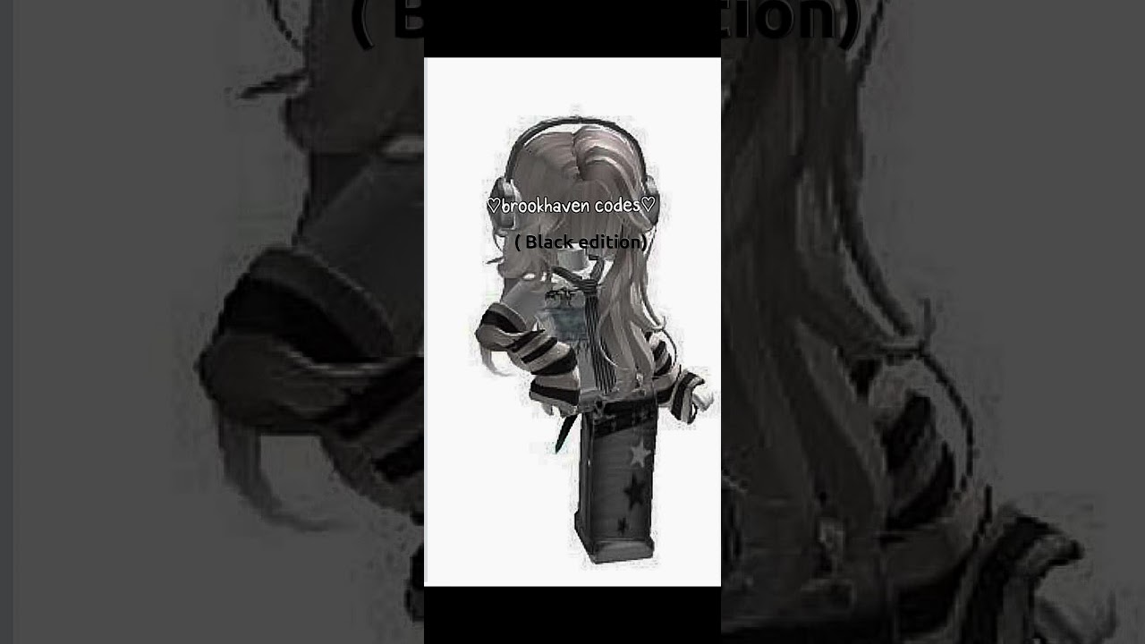 Brookhaven dress codes | Girls| ( Black edition) 🍒#roblox