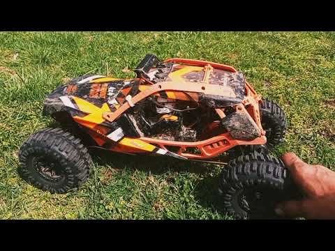 Wicked brushless castle creations sidewinder 4 an 7700kv motor (Mud Buggy)