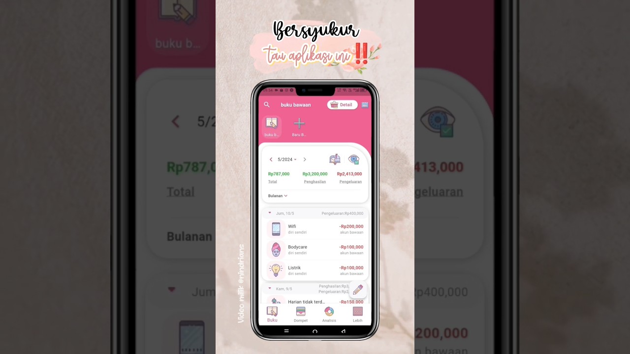 Aplikasi pengatur pengeluaran bulanan #aplikasi #money+ #pengatur #pengeluaran #keuangan #bulanan