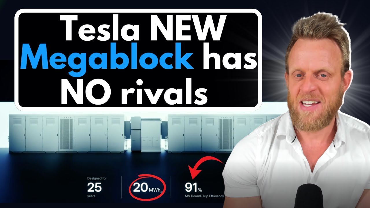 Tesla Unveils Megablock Energy System—Game-Changer for Utilities