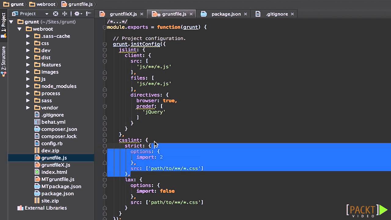 Introducing Grunt: The JavaScript Task Runner : Ways to Run Grunt | packtpub.com