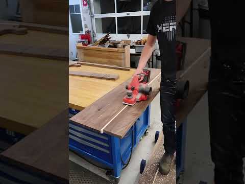 The Milwaukee Hand Planer is Amazing.