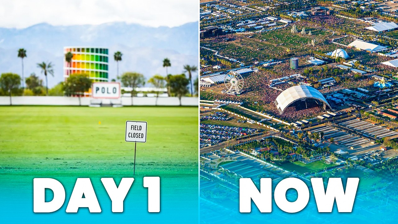 How Coachella is Built in 97 Days