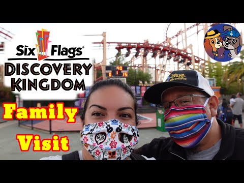 Six Flags Discovery Kingdom Theme Park, Vallejo, CA
