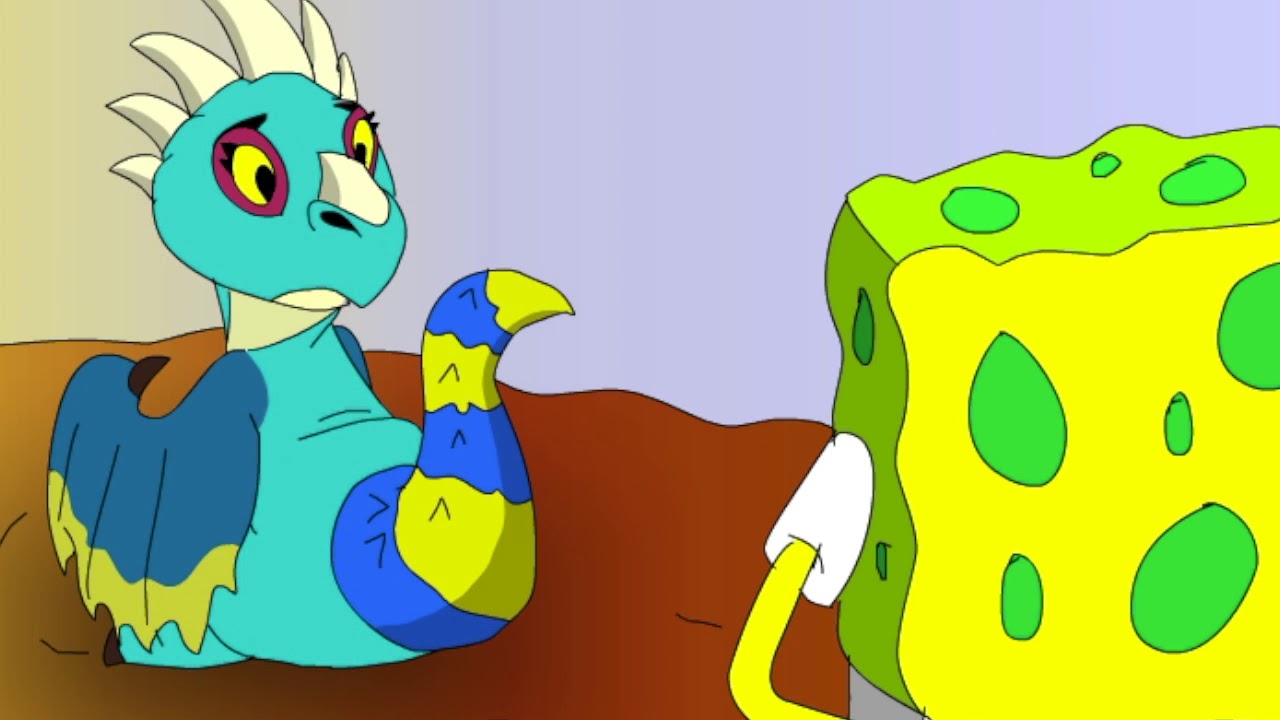 Stormfly eats Patrick Animation