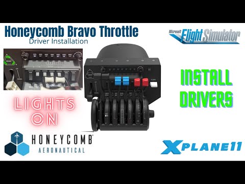 Honeycomb Bravo - Install Drivers and Make Lights Work
