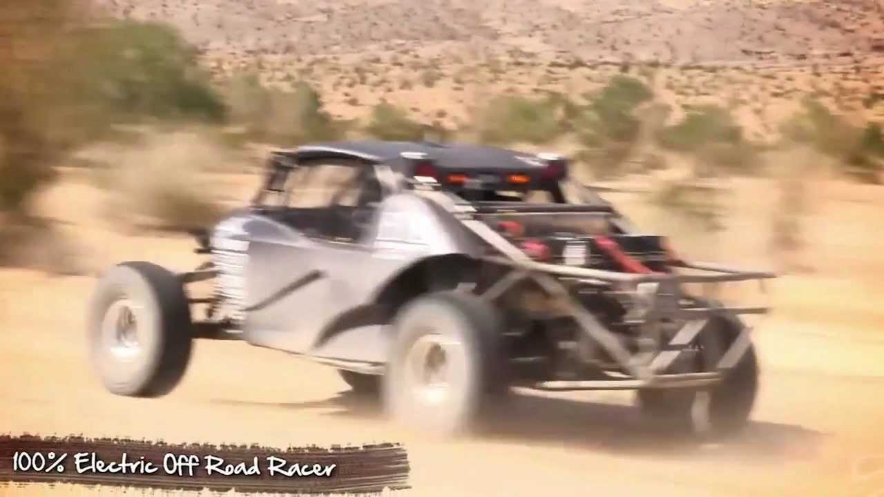 The first ever all electric off-road race car taking on the Mexican ...