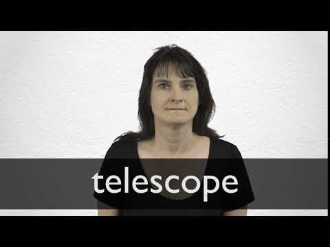 How to pronounce TELESCOPE in British English