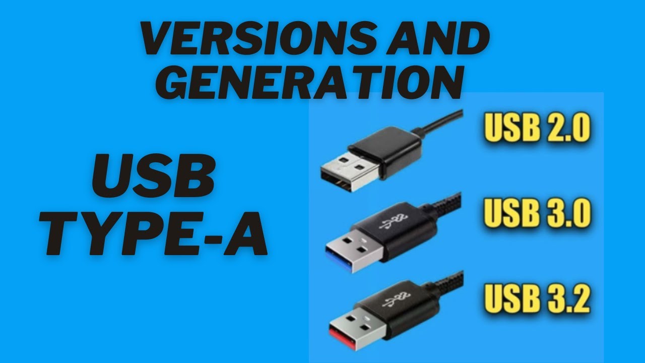USB Type-A Generations and Versions | Computer Hardware | PC Hardware #usb #pc #hardware