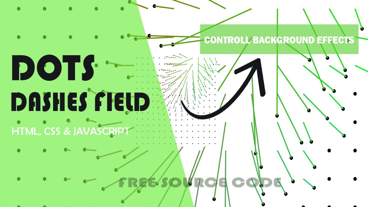 css background animation effects | Dots Dashes field