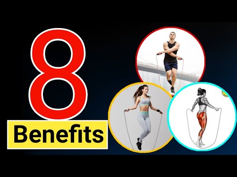 8 रस्सी कूदने के फायदे ! Jumping rope karne ke fayde ! Benifits of jumping rope ! Online Eलाज