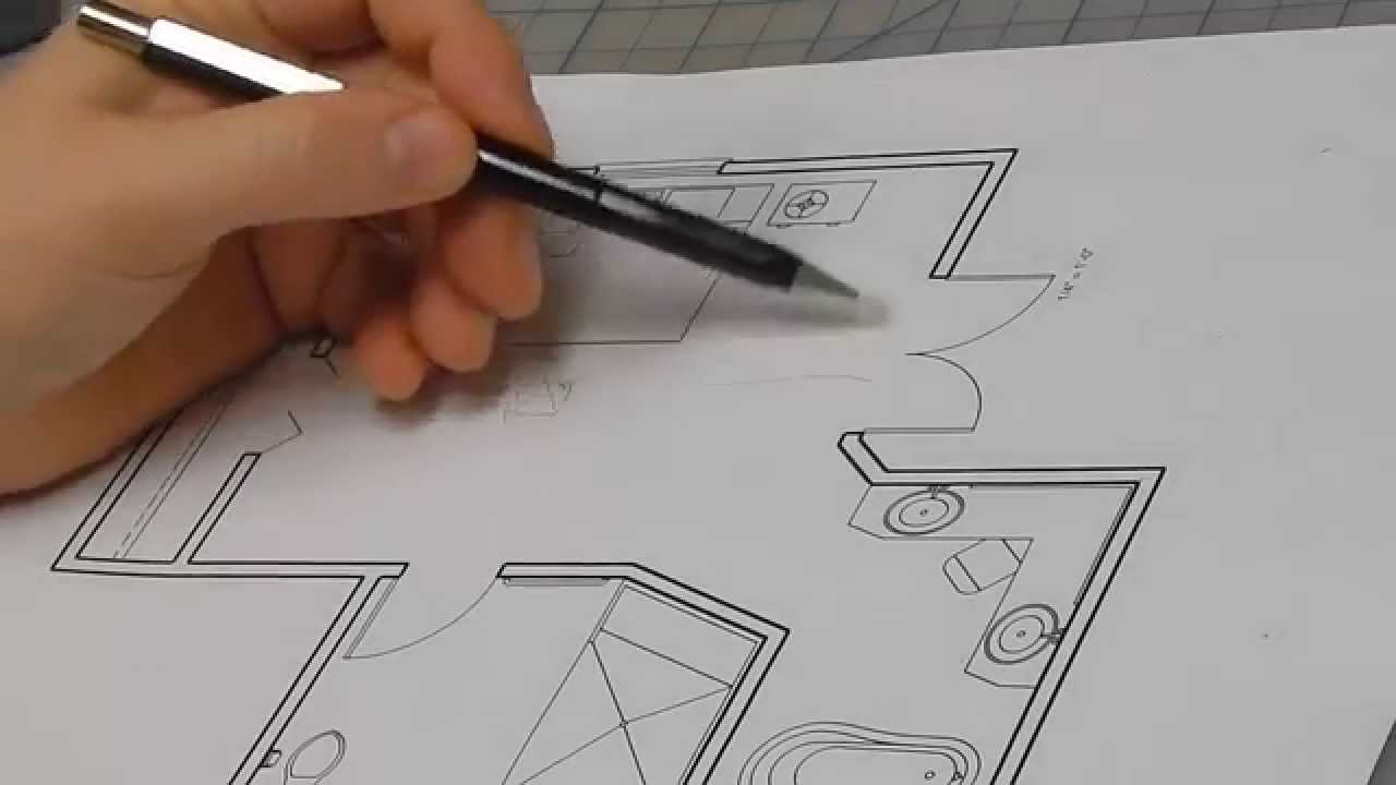 How to Draw an Architectural Interior Elevation