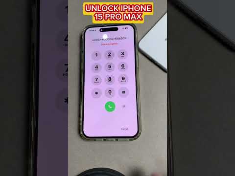 Unlock iPhone 15 pro max Passcode #shorts #short #ytshorts