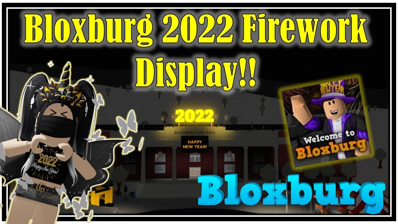 Bloxburg 2022 Firework Display!!