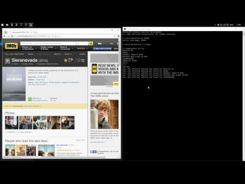 Search IMDB rating for movies in the cinema | Python script