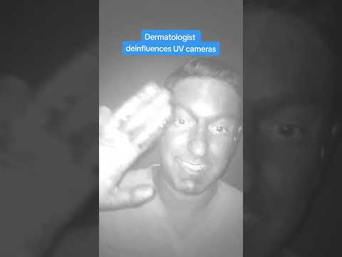 Why "testing" sunscreen using UV cameras is POINTLESS according to a dermatologist #sunscreen