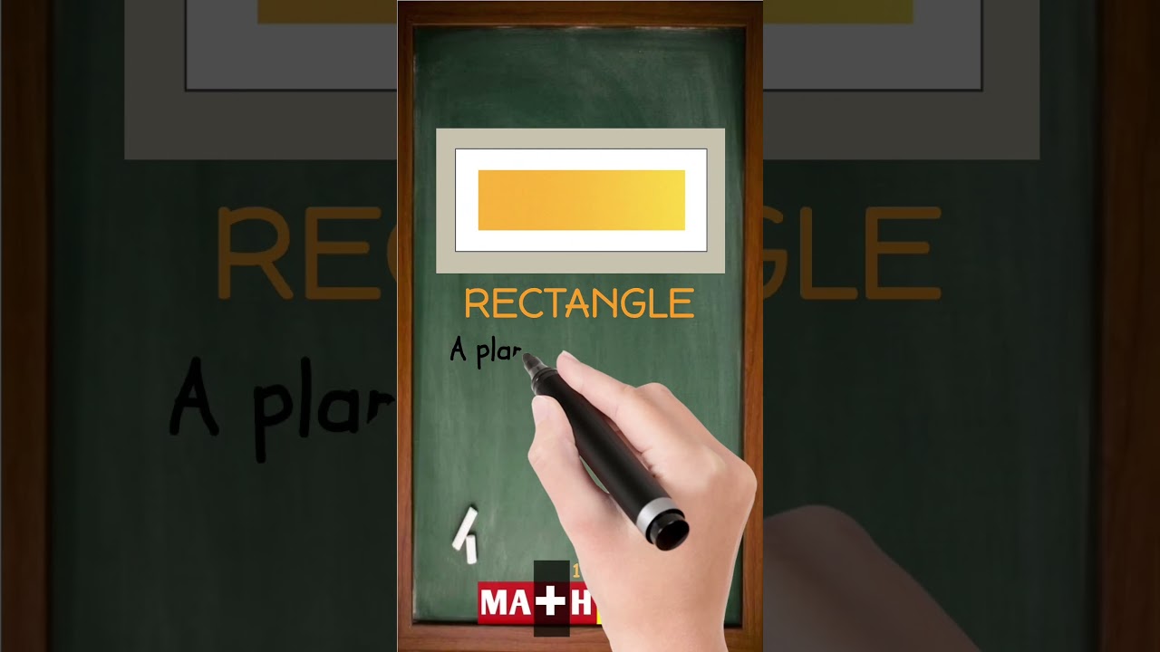 What is a Rectangle in Math? | Math Dictionary | MATHalino123