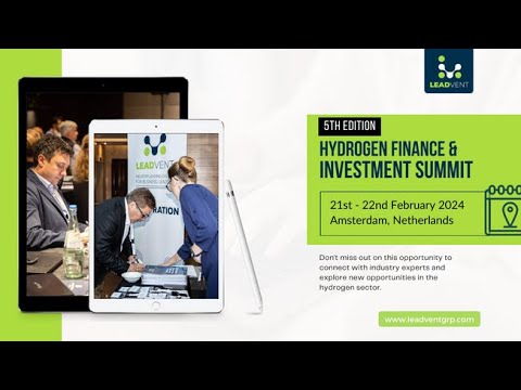 Johannes Daum I NOW GmbH I 5th Edition Hydrogen Finance & Investment Summit