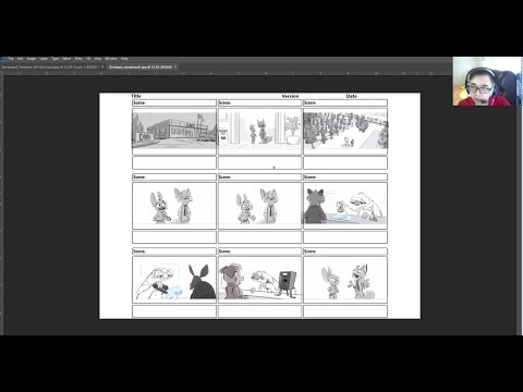 Making Storyboards, Exporting Storyboard panels into 2D Animatics easily