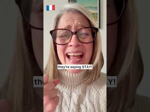 🇫🇷 How to say ‘to stay/remain’ in French? Speak better French now!