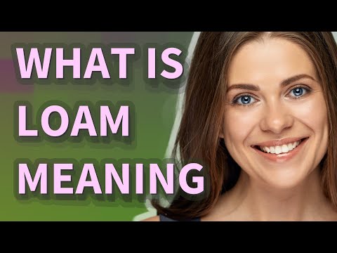 Loam | meaning of Loam
