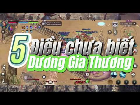 5 điều có thể bạn chưa biết về Dương Gia Thương | Kiếm Hiệp Tình 2 Mobile