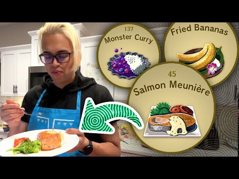 Cooking a 3 Course Meal from Zelda: Tears of the Kingdom!