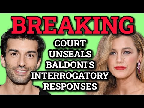 BREAKING: Court Unseals Baldoni's Interrogatory Responses
