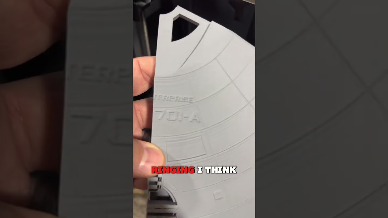 3D Printed Star Trek Enterprise 1701-A Update