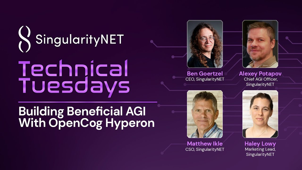 Building Beneficial AGI With OpenCog Hyperon | SingularityNET's Technical Tuesdays