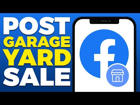 How To Post Garage or Yard Sale On Facebook Marketplace 2025