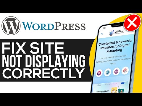 How To Fix WordPress Site Not Displaying Correctly On Mobile (Easy FIX)