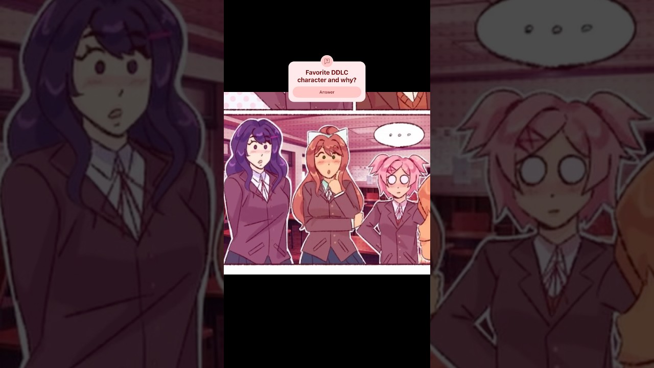 Doki Doki Literature Club Comic Dub #ddlc #voiceact #ddlcmonika #dokidokiliterature #ddlcyuri