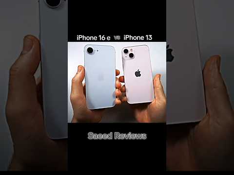 π± iPhone 16e vs iPhone 13 β Worth the Upgrade? π₯ Ultimate Comparison! #tech #comparison