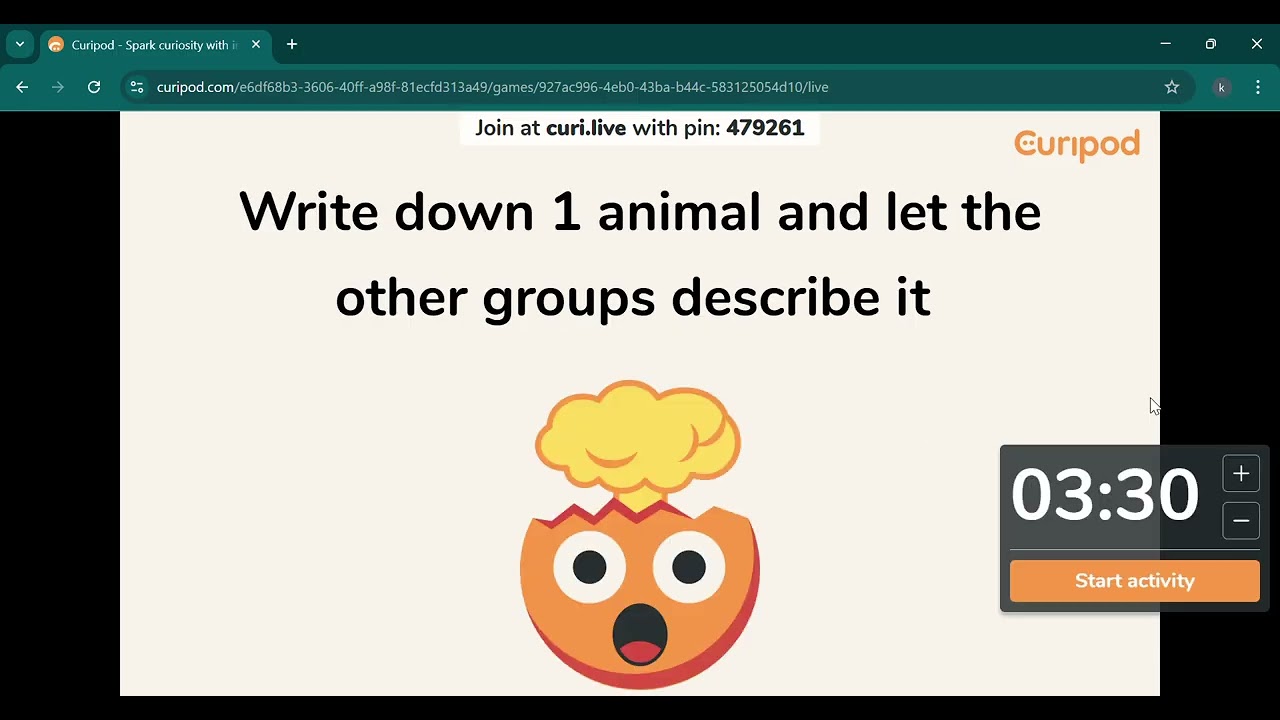 Curipod Spark curiosity with interactive lessons
