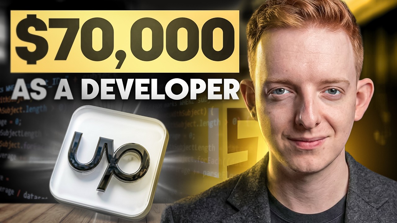 $70,000 Per Month As a Developer On Upwork (The Plan)