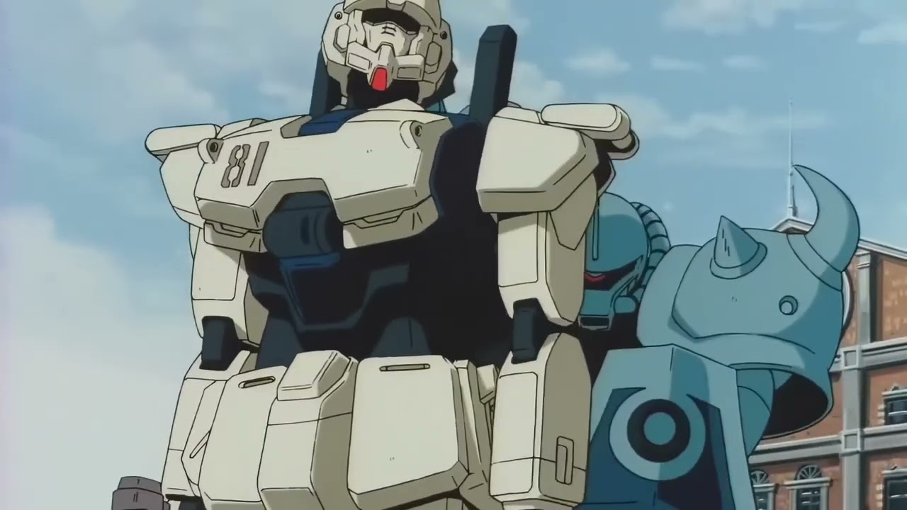 RX-79[G]Ez-8 Gundam Ez8 vs MS-07B-3 Gouf Custom ENG sub