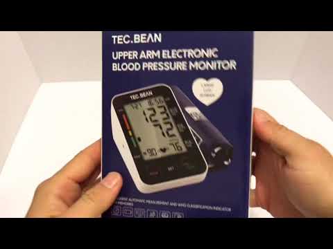 TEC.BEAN Automatic Upper-Arm Digital Blood Pressure Monitor with Heart Rate Detection Amazon reviews