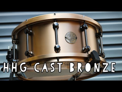 HHG Drums Solid Bubinga 7 Piece Kit 2022 Natural High Gloss | Reverb