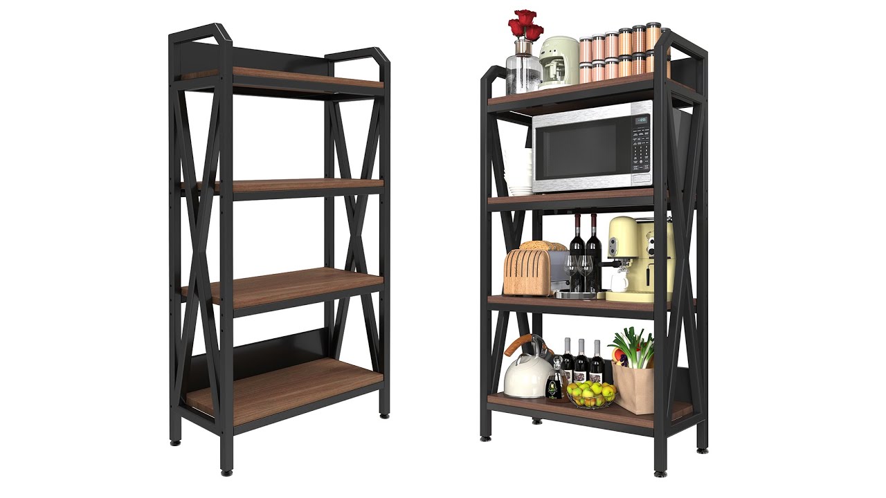4-Tier Storage Rack Assembling Video