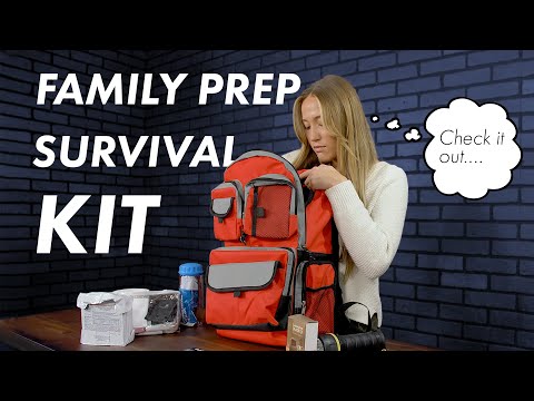 FamilyPrep Survival Kit Unboxing