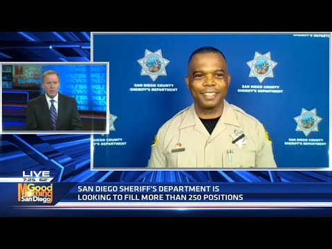We Are Hiring - San Diego County Sheriff's Department