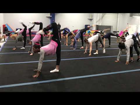 U.S. National Team warm-up – Gymnastics Coaching.com