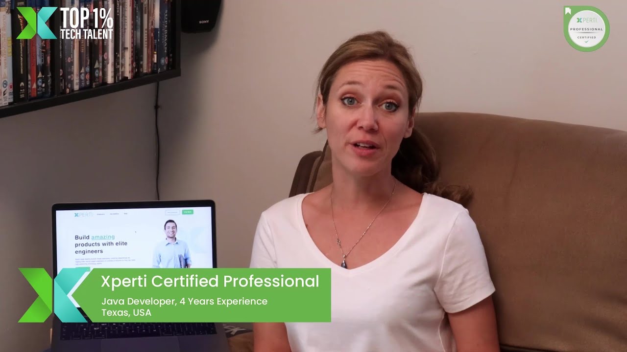 Xperti Top 1% Candidate Testimonial | Java Developer